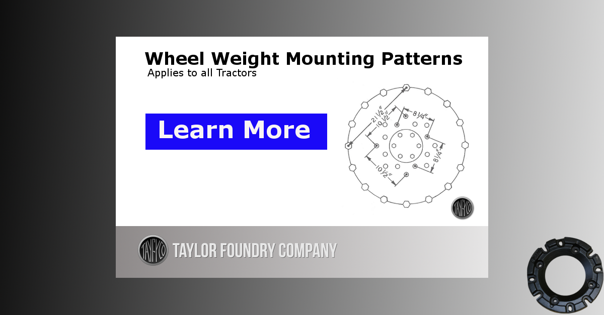MOUNTING PATTERNS - Taylor Foundry Company